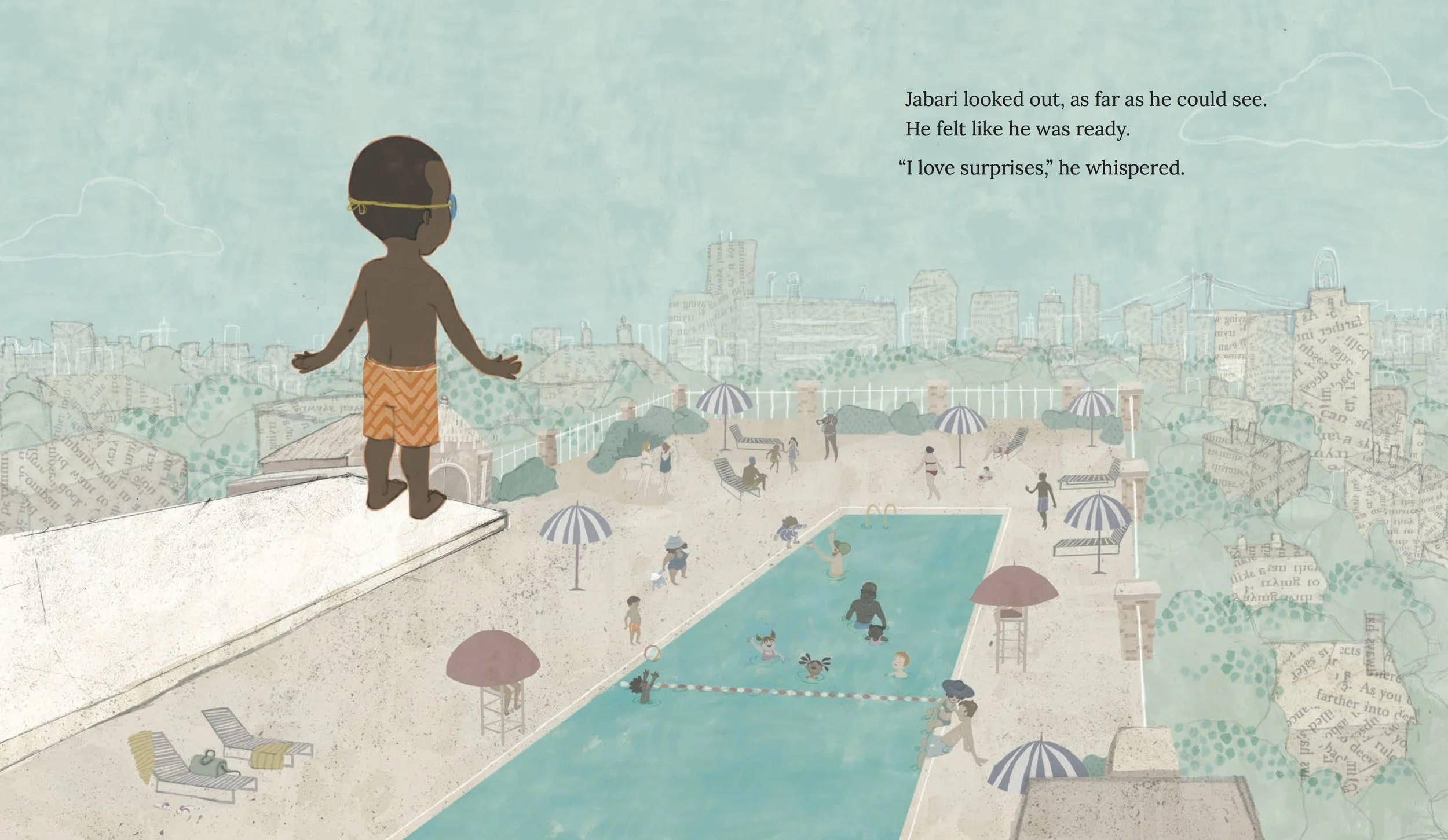 JABARI JUMPS Picture Book — Gaia Cornwall