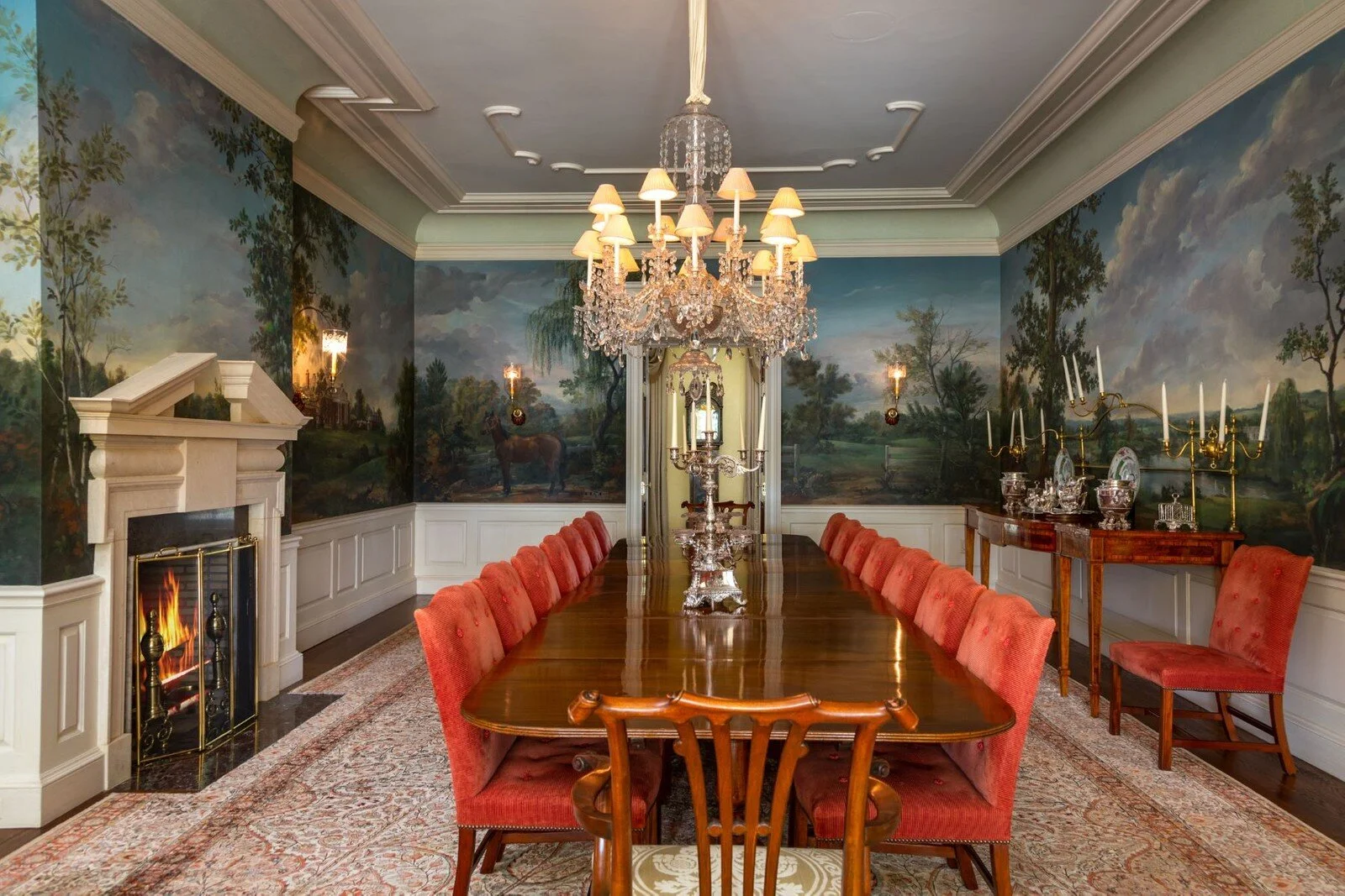 A Georgian Manor Home That Comes With a World-Class Equestrian Estate ...