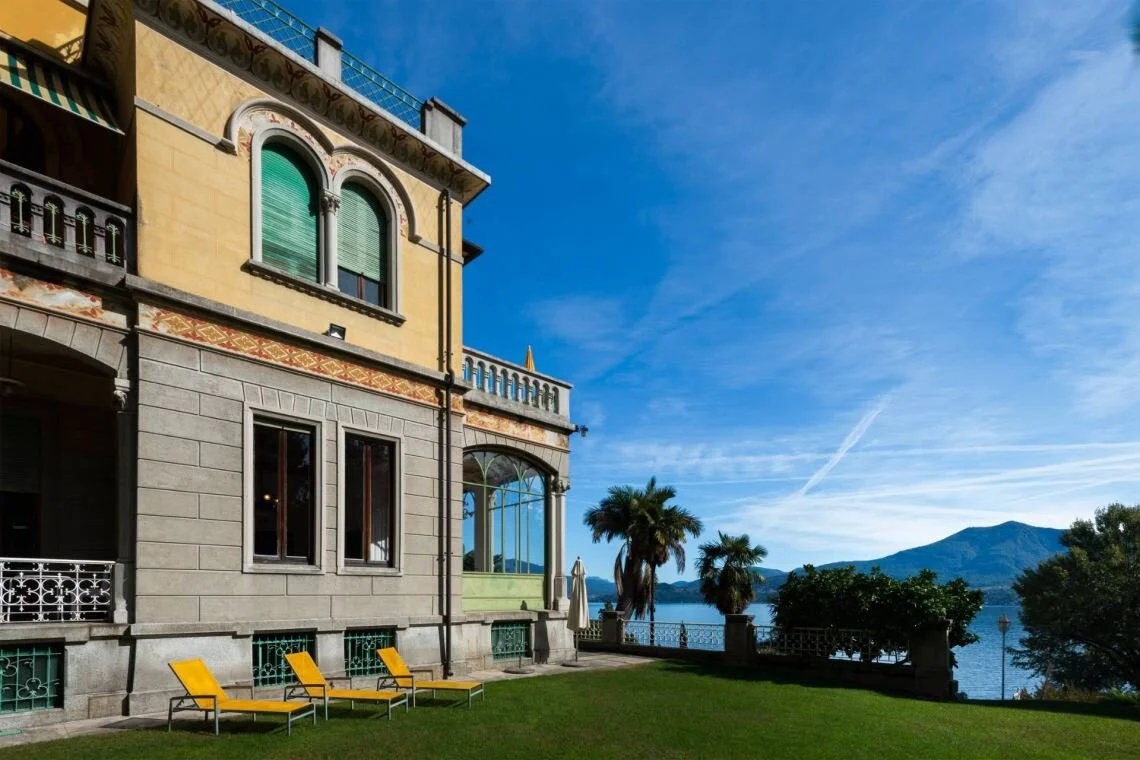Art Nouveau Villa on Lake Maggiore — Francis York