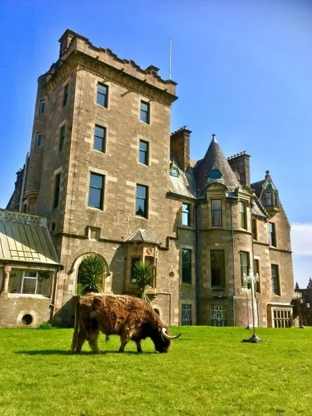 Striking Baronial Castle in the Scottish Countryside — Francis York