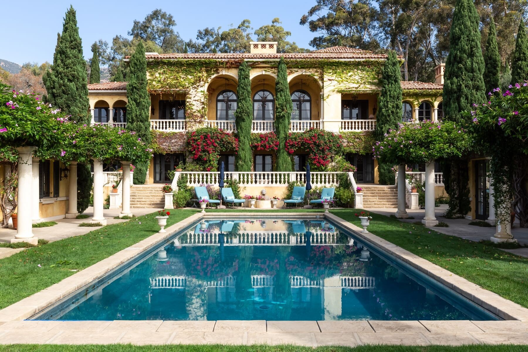 Ocean View Villa In Montecito — Francis York