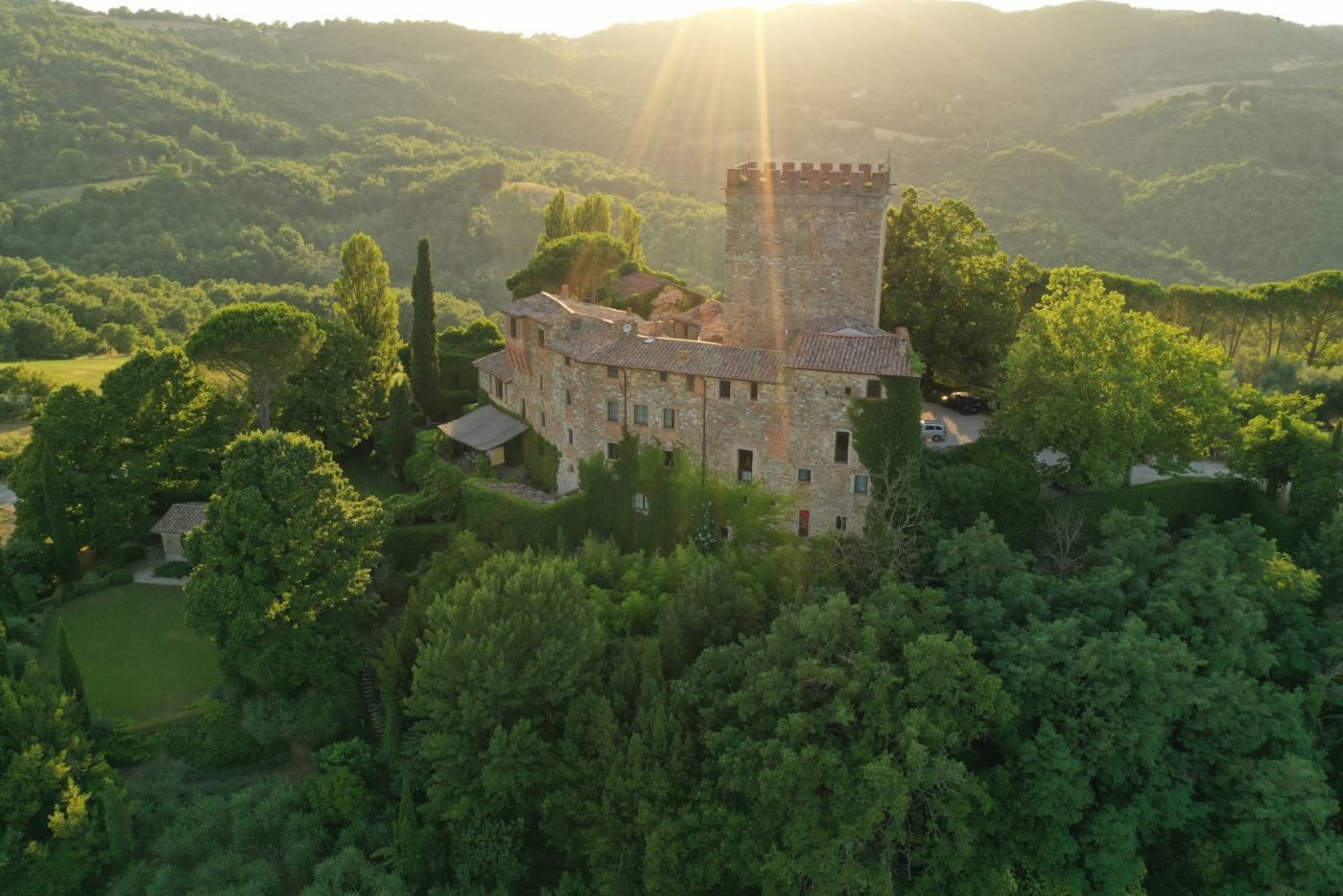 Beautifully Restored 12th Century Fortress in Umbria, Italy — Francis York