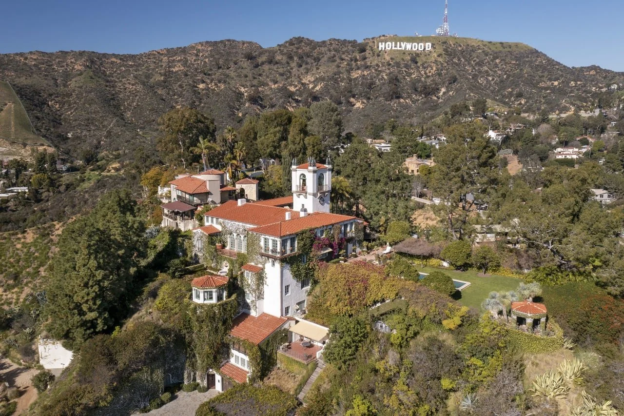 Castello del Lago: 1920s Spanish-Style Estate in the Hollywood Hills ...