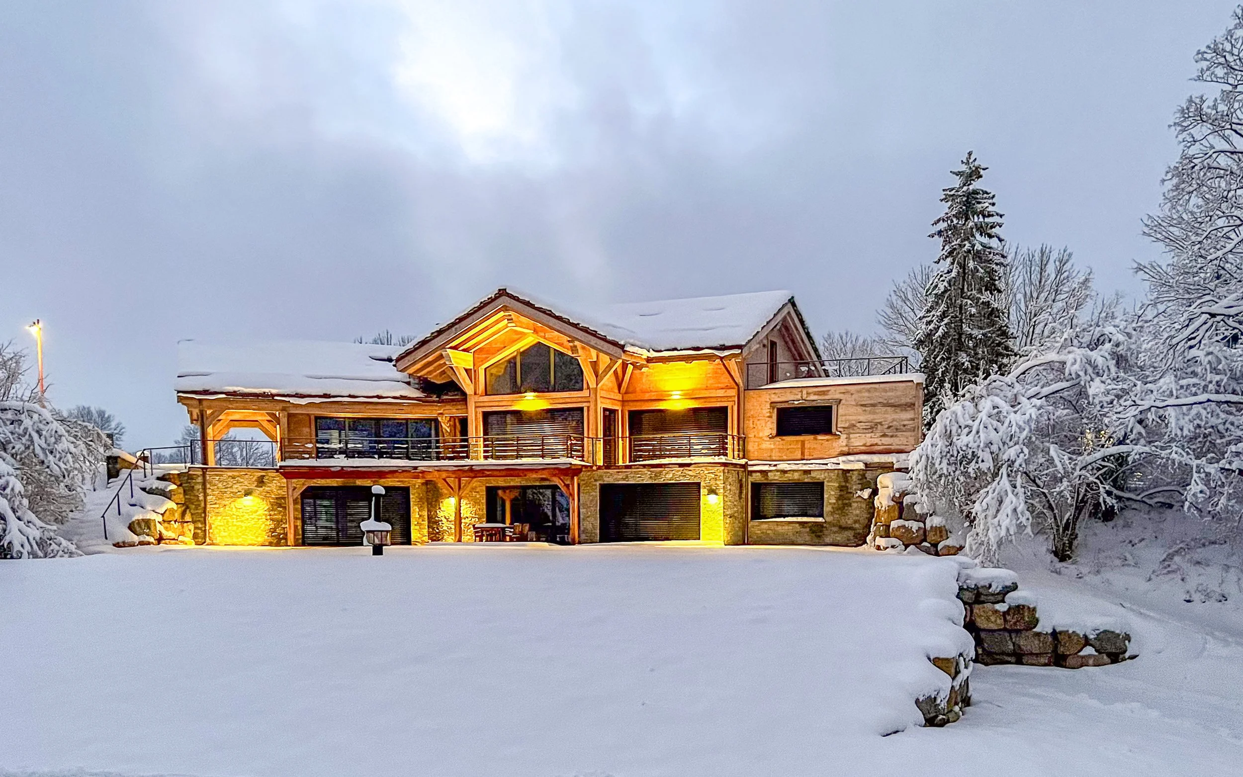 Luxury Chalet Near the French Jura Mountains and Swiss Border — Francis ...