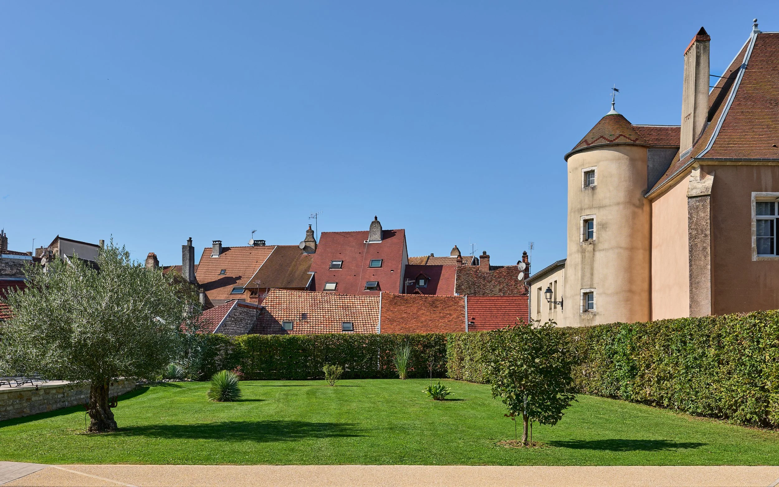 Restored Château Gatehouse with Pool in a Medieval Burgundy Village ...