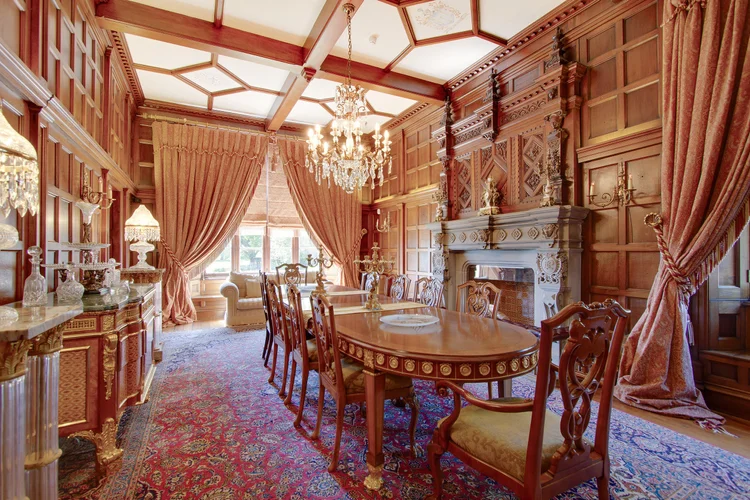 310 Acres, Five Residences, and a Gothic Revival Hall in the English ...