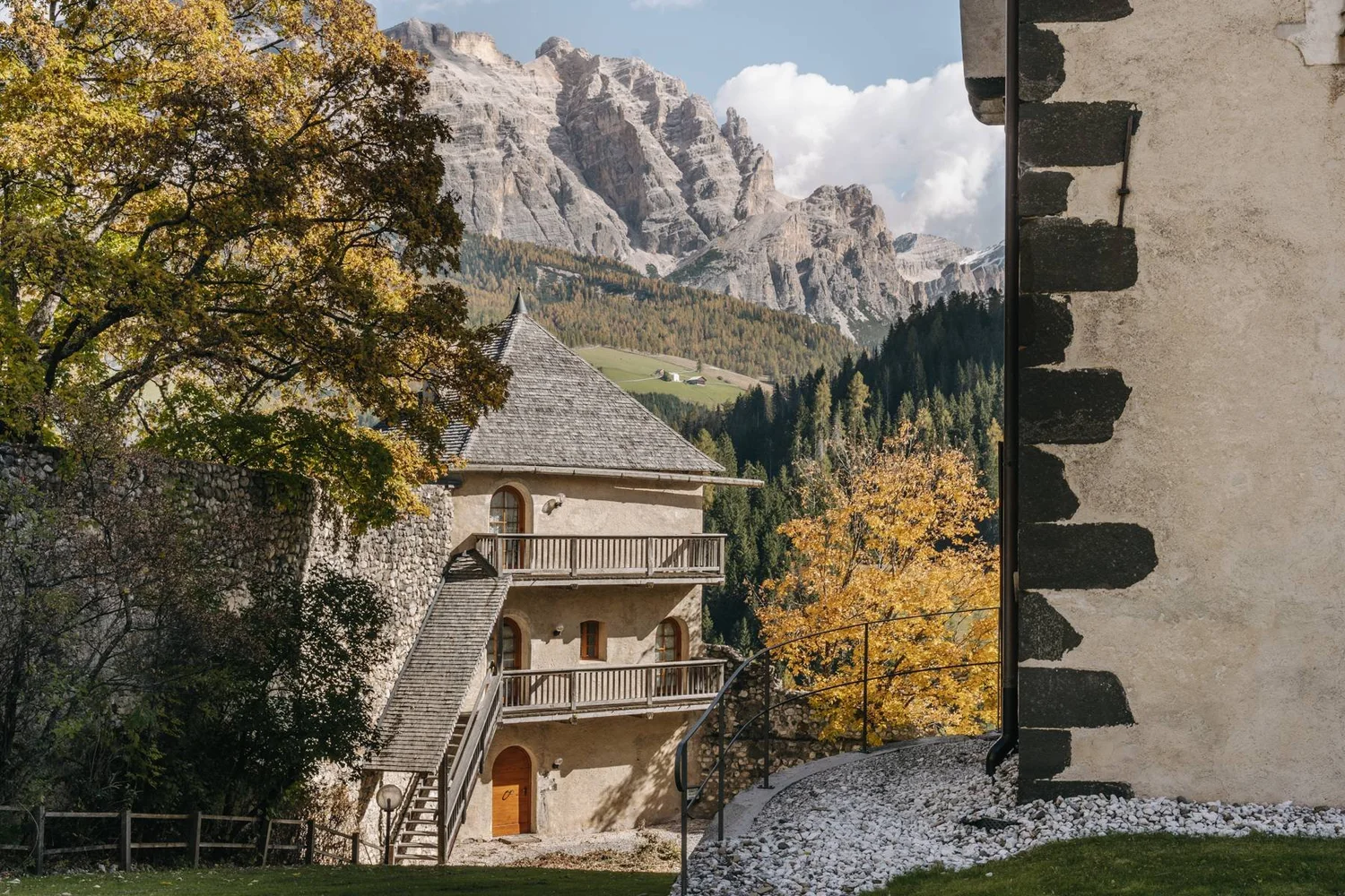 A Restored 16th-Century Castle in the Heart of the Dolomites — Francis York