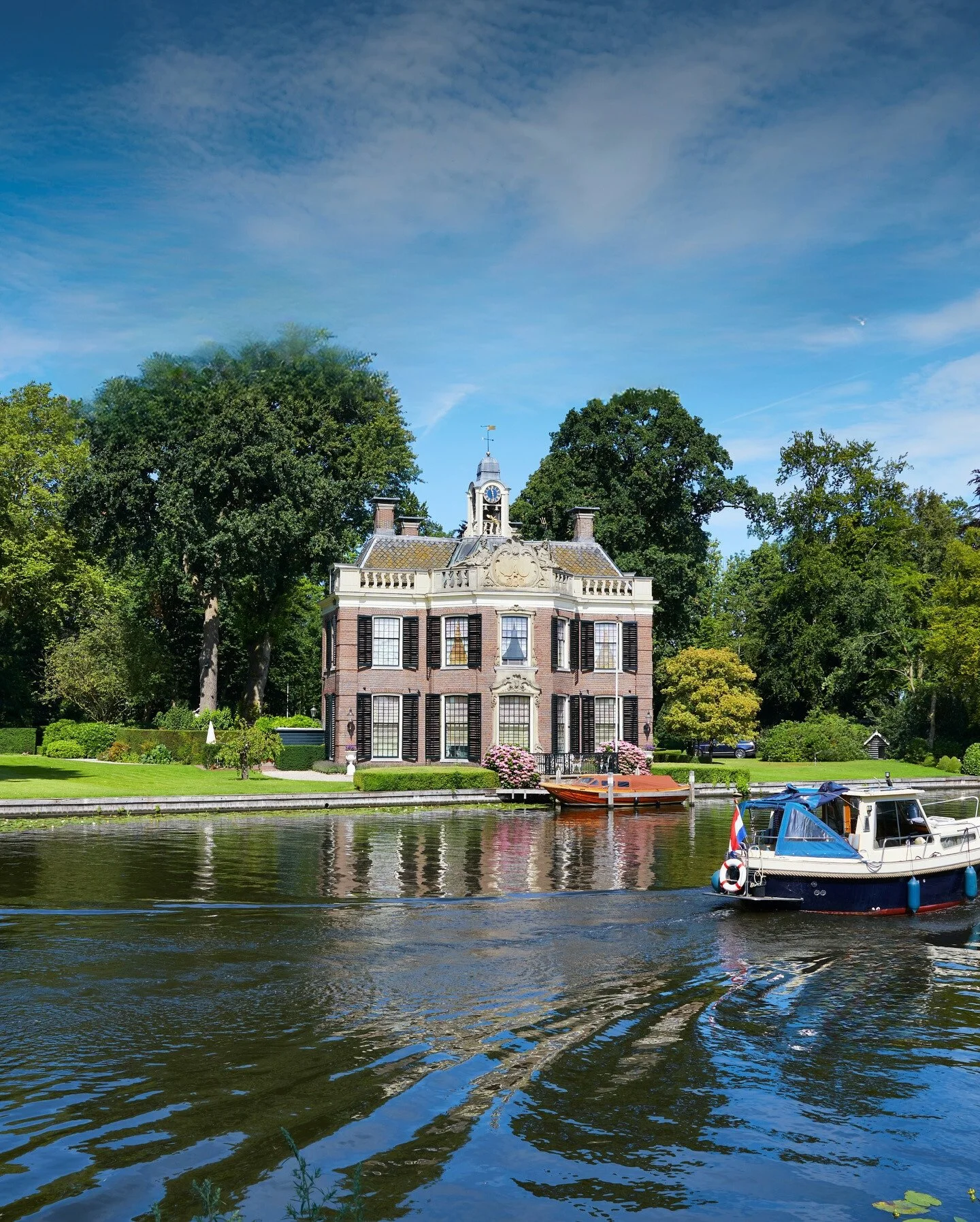 A Dutch Baroque Estate on the River Vecht Near Amsterdam — Francis York