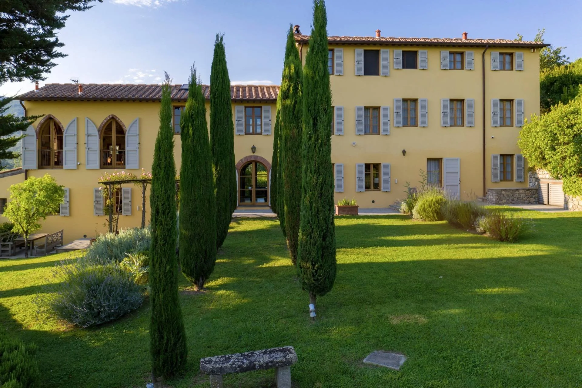 Turnkey Italian Villa With Vineyards and Olive Groves Near Lucca ...