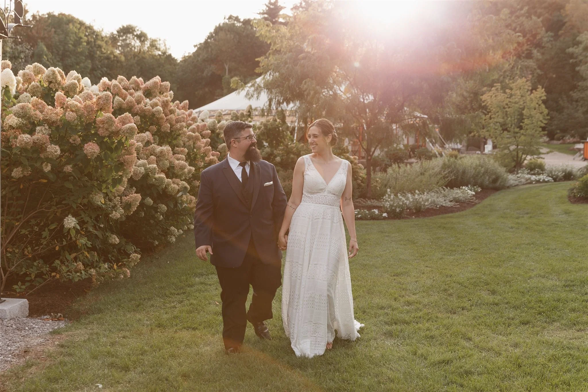 Emily and Joe | The Gardens At Uncanoonuc Mountain Wedding — Alex Iby Photography