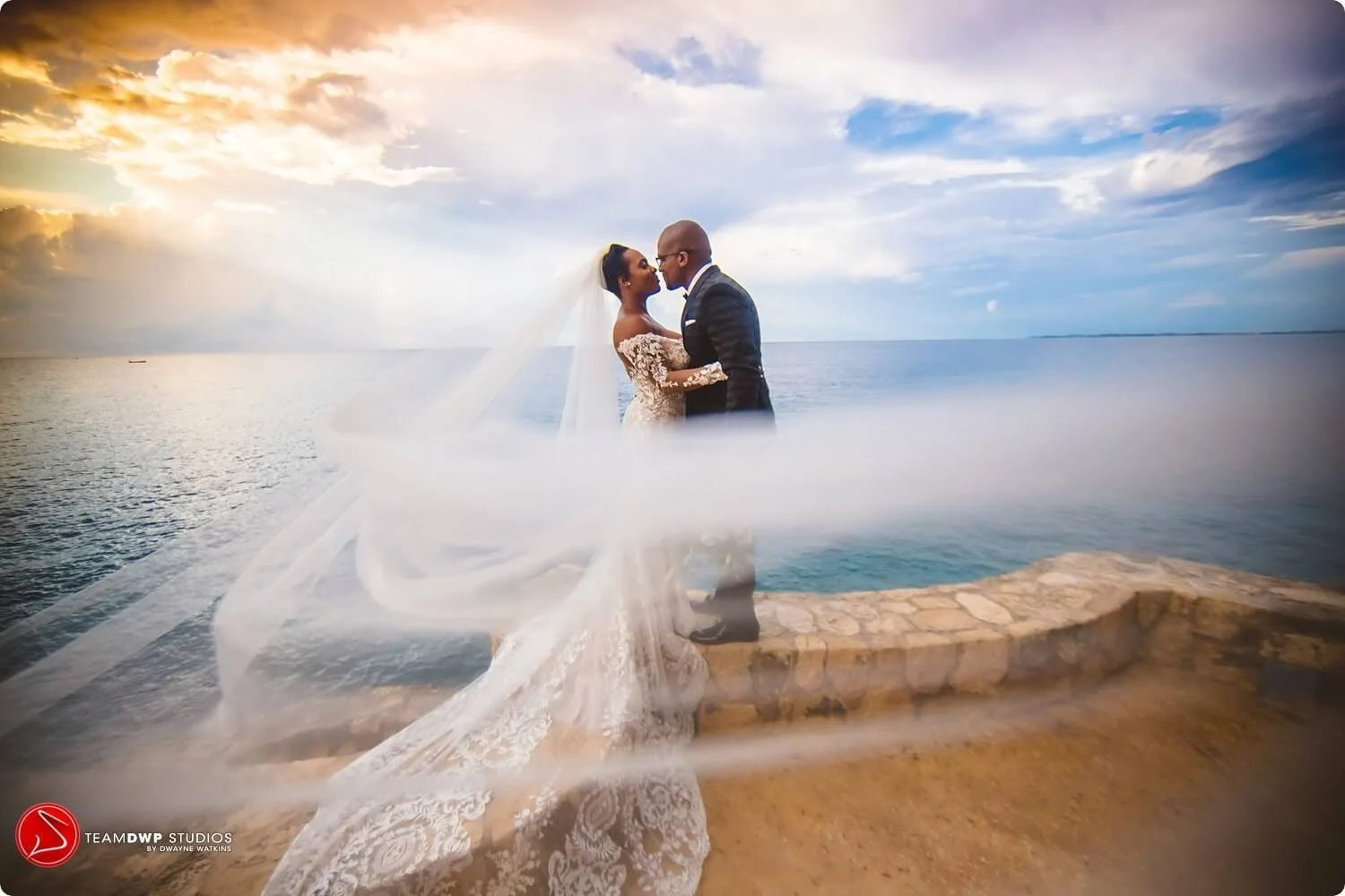 Melissa + Mahdi | Pattoo Castle Destination Wedding in Negril Jamaica ...