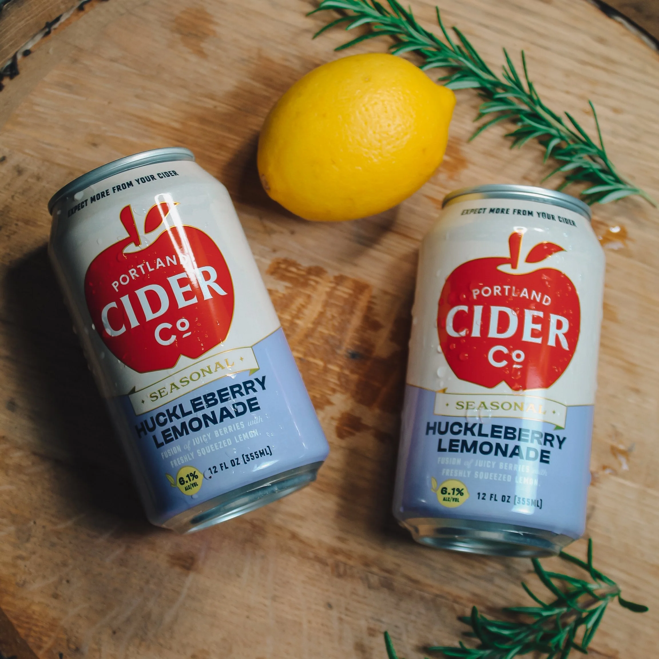 Huckleberry Lemonade Hard Cider | Portland Cider Company