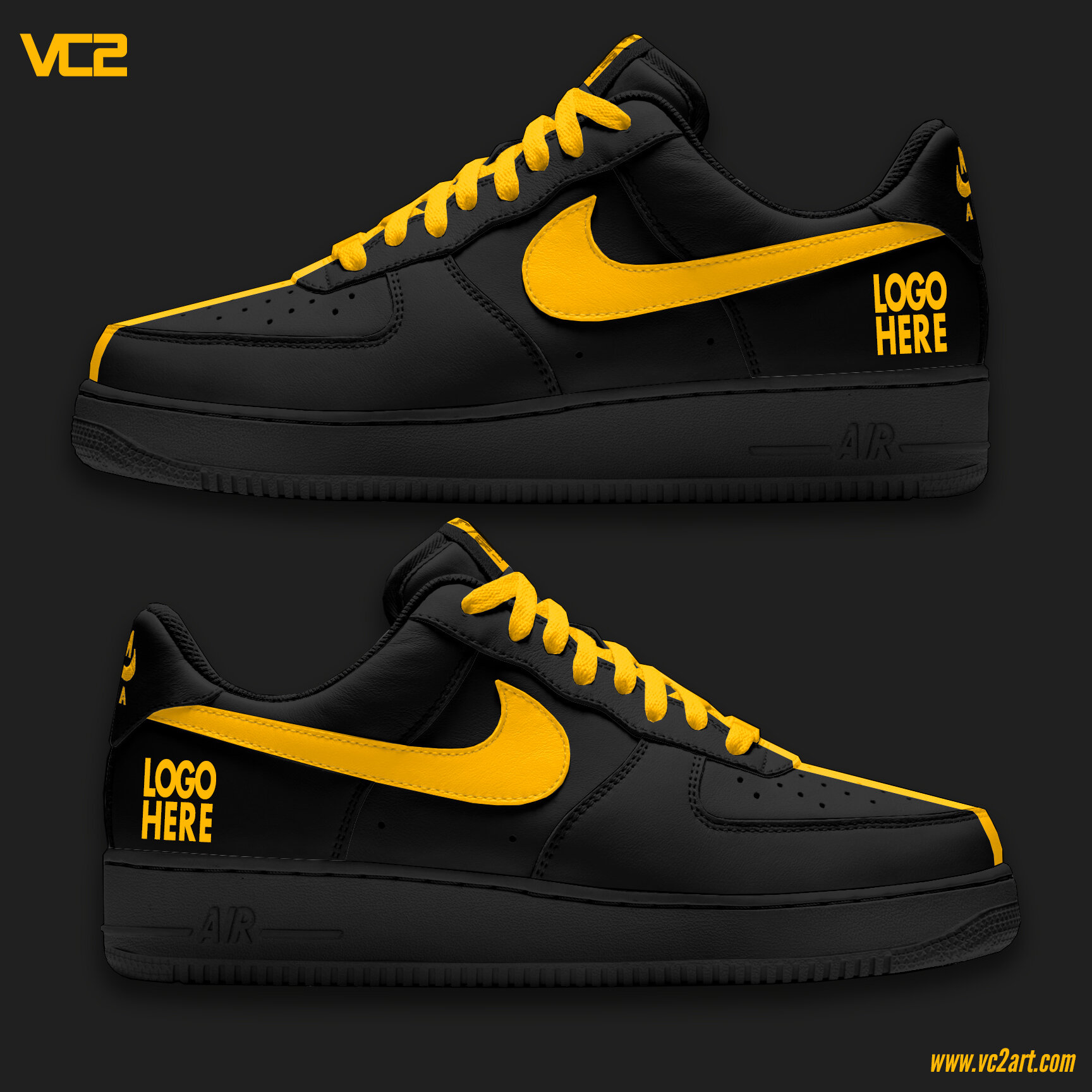 VC2 Signature Custom Shoes — VC2ART
