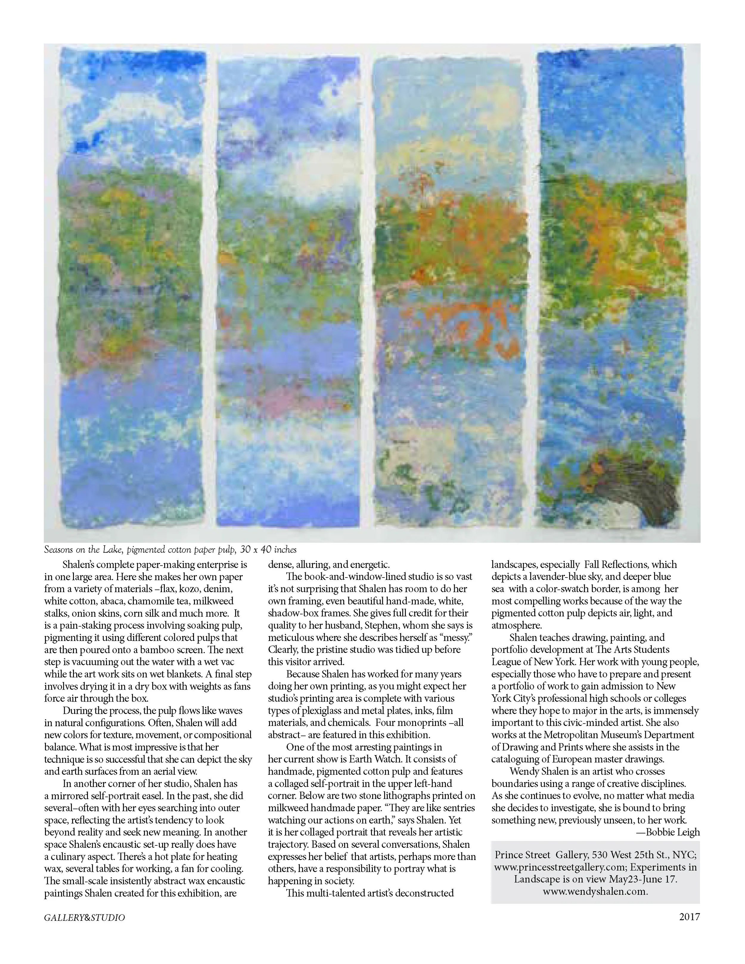 Wendy Shalen: Radically Different Landscape Art — Wendy Shalen