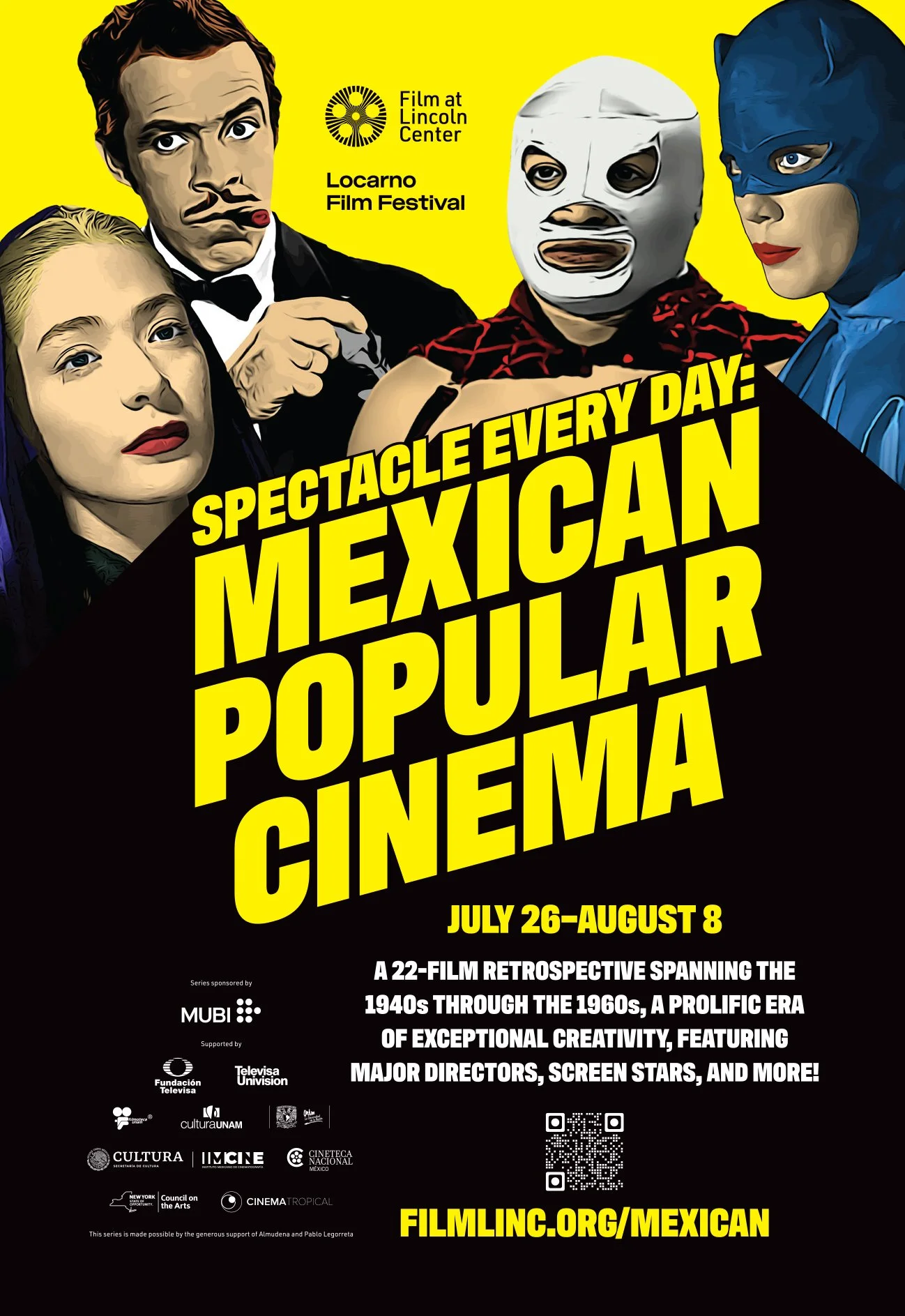 SPECTACLE EVERY DAY: MEXICAN POPULAR CINEMA — MCINY