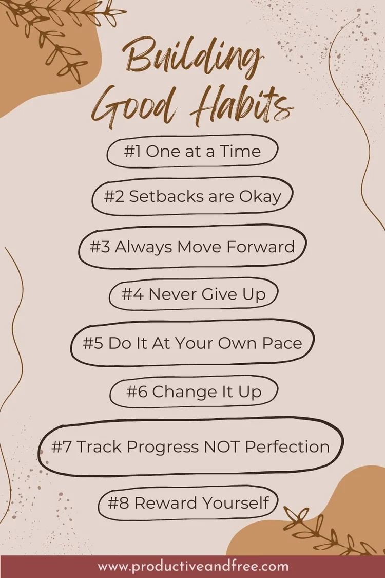 Building Good Habits + A New Habit Tracker — Productive and Free