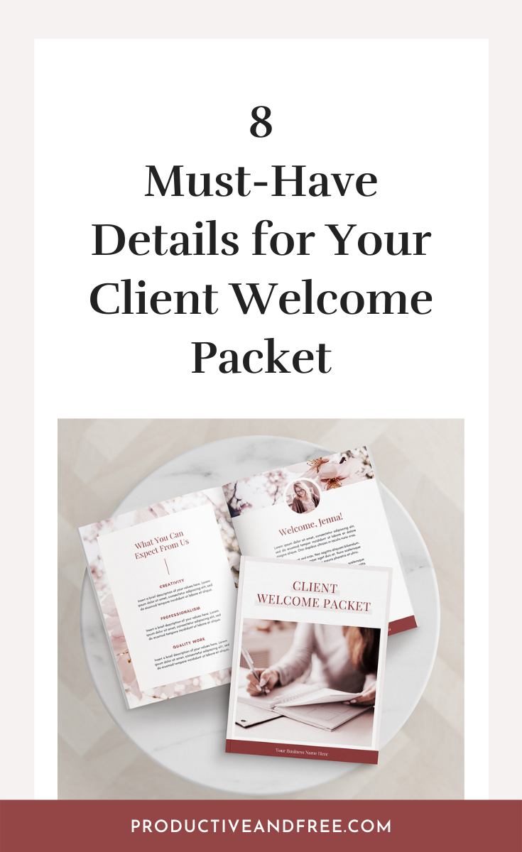 8 Must-Have Details to Include in Your Client Welcome Packet ...
