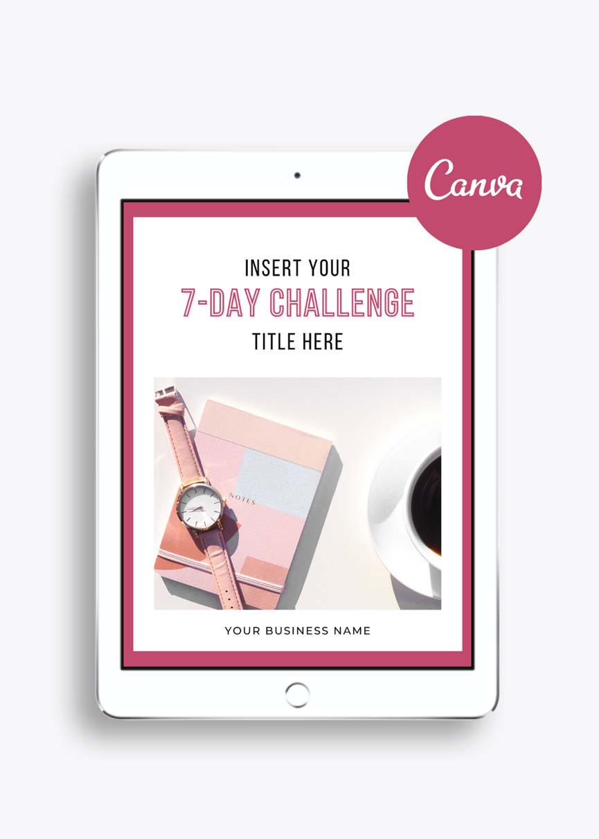 5-Day Challenge Lead Magnet Template Bundle — Productive and Free