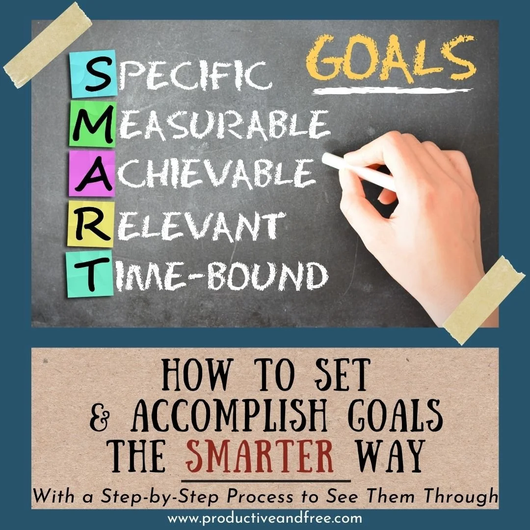How to Set and Accomplish Goals the SMARTER Way — Productive and Free