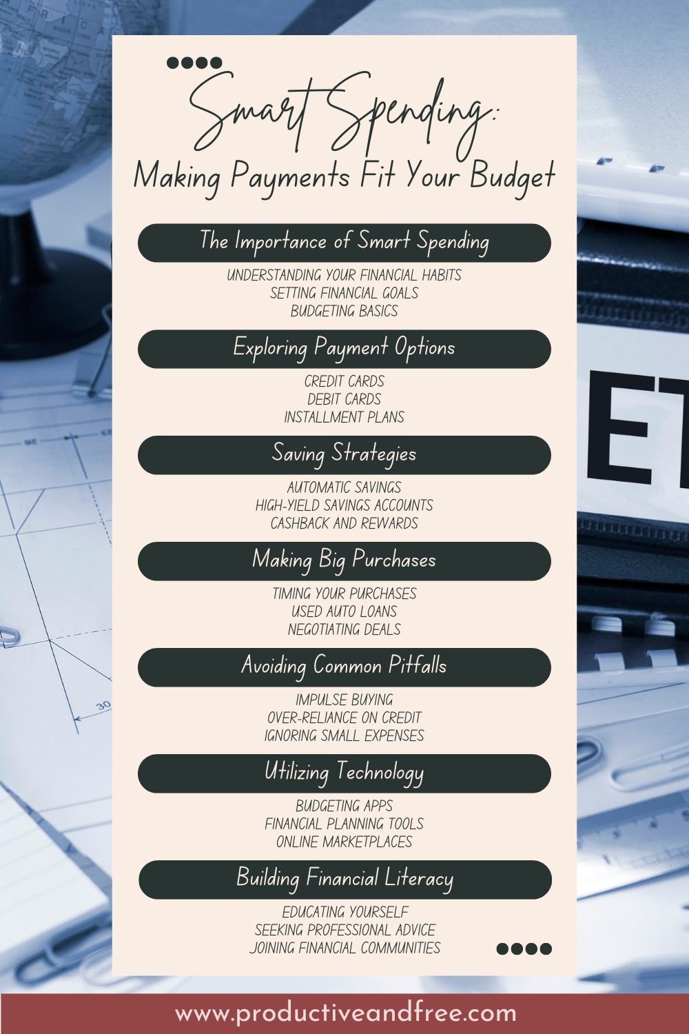 Smart Spending: Making Payments Fit Your Budget — Productive and Free