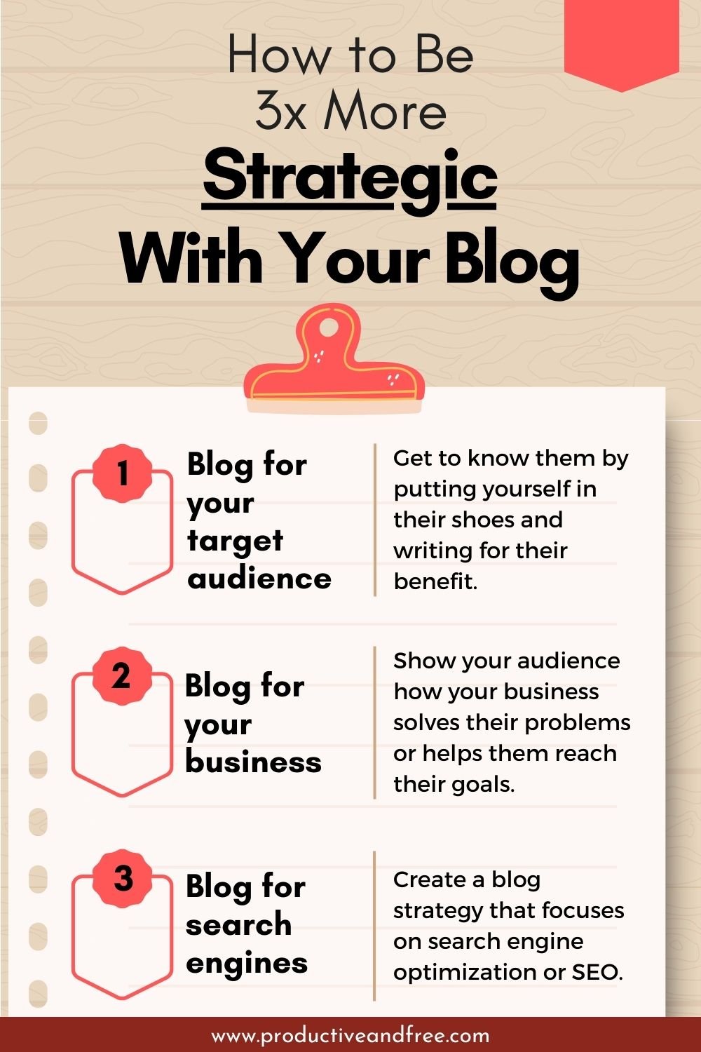 How to Be 3x More Strategic with Your Blog (With PDF) — Productive and Free