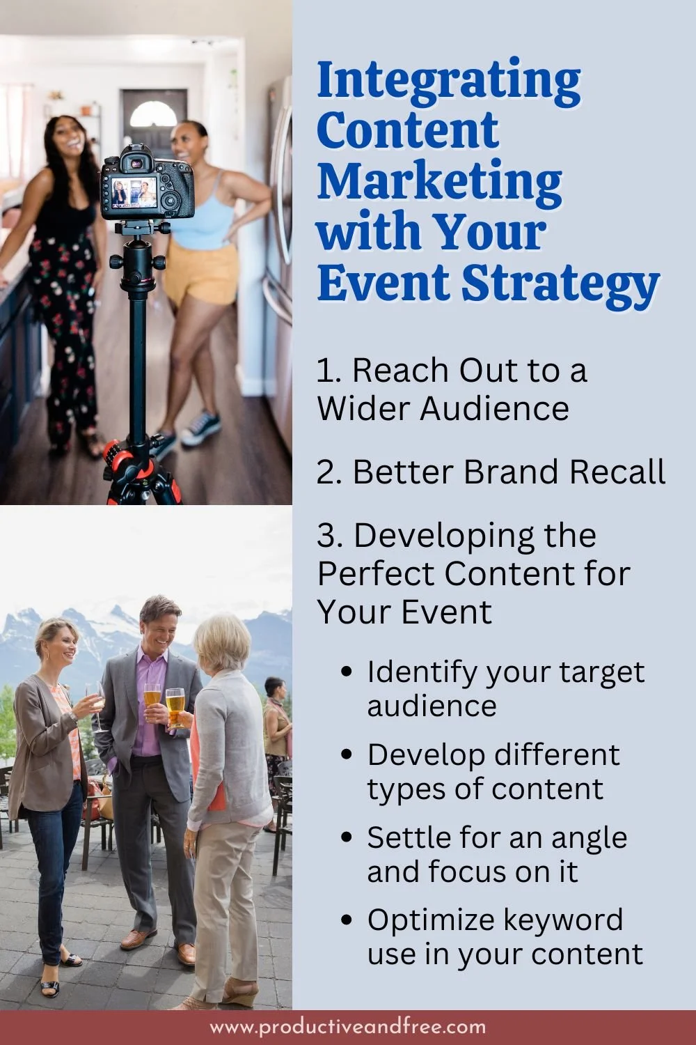 Integrating Content Marketing with Your Event Strategy — Productive and ...