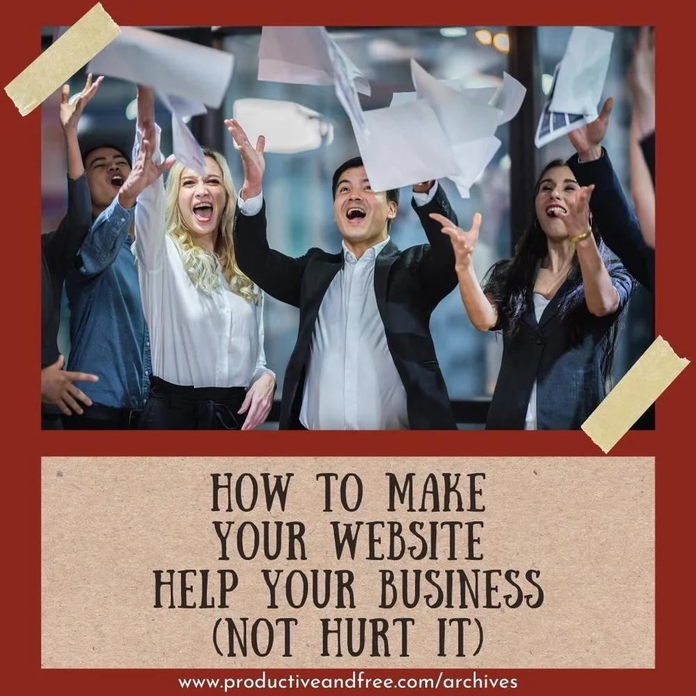 5 Website Tips for Businesses — Productive and Free