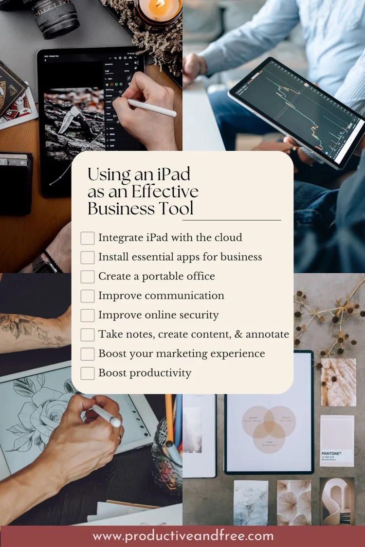 Using an iPad as an Effective Business Tool — Productive and Free