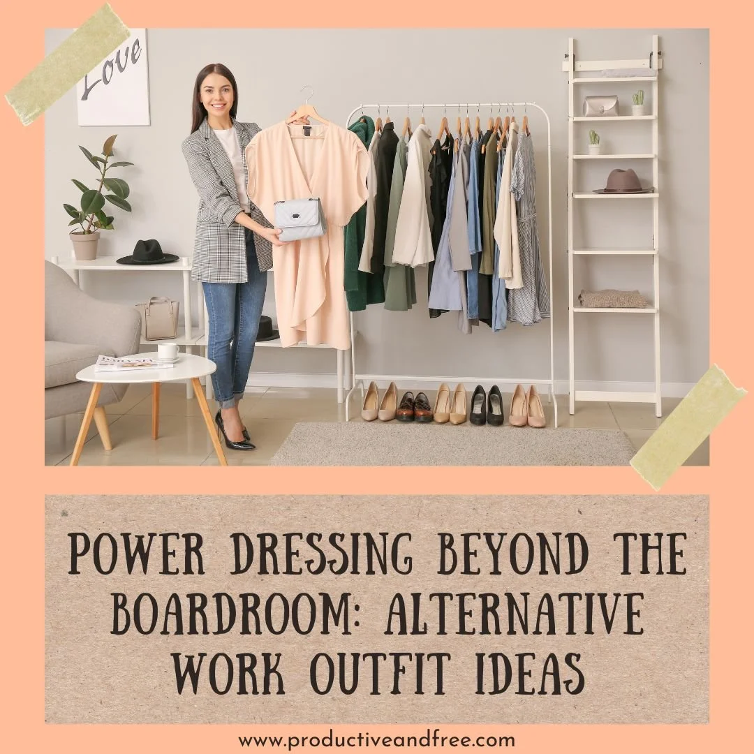 Power Dressing Beyond the Boardroom: Alternative Work Outfit Ideas ...