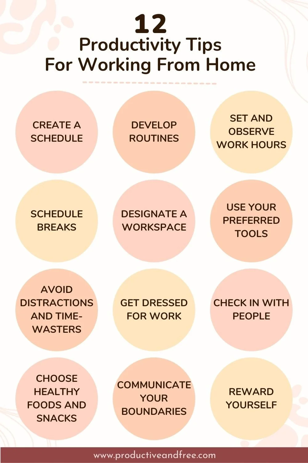 12 Productivity Tips for Working From Home — Productive and Free