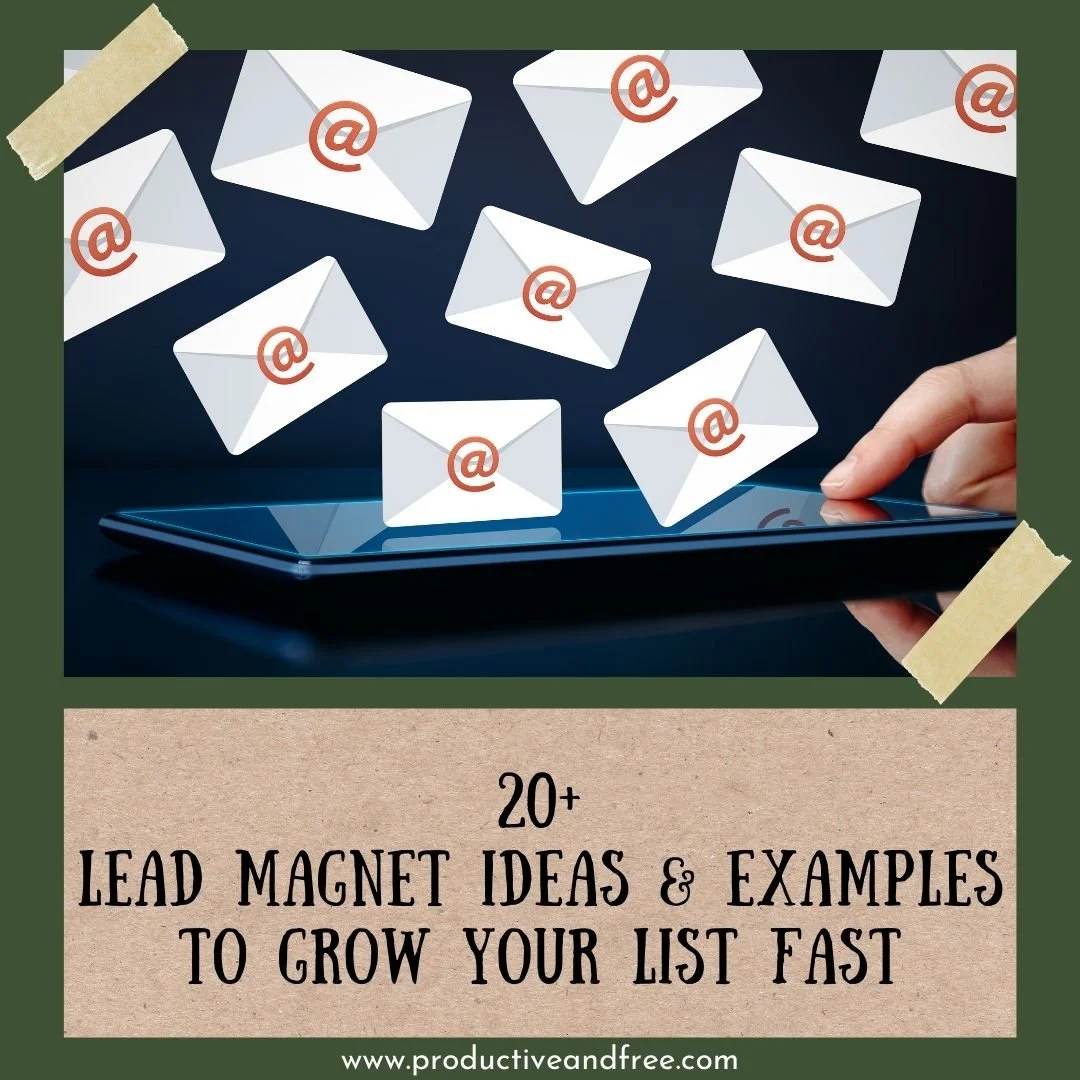 20+ Lead Magnet Ideas and Examples — Productive and Free