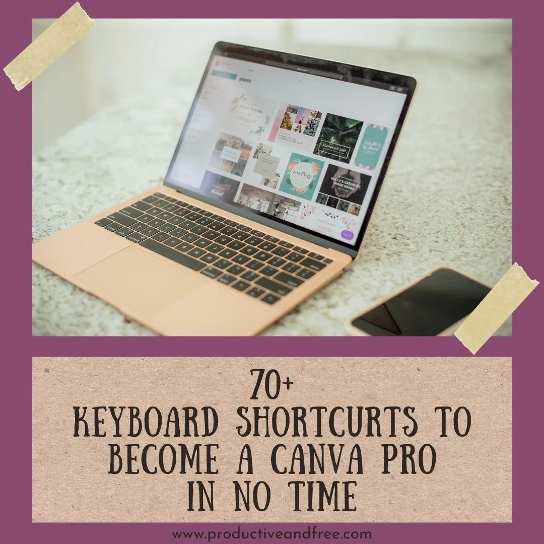 70+ Canva Keyboard Shortcuts to Become a Pro in No Time — Productive ...