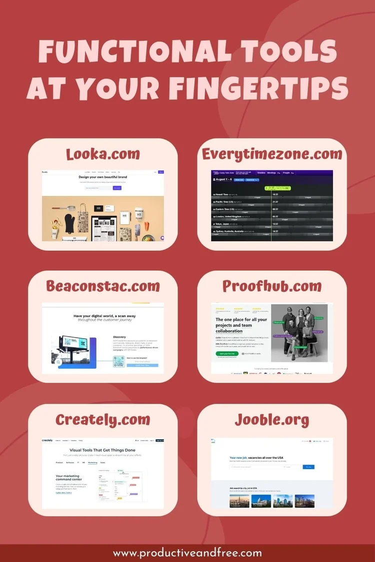 Functional Tools at Your Fingertips — Productive and Free