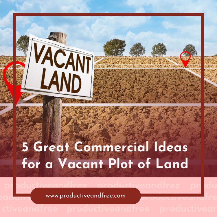 5 Great Commercial Ideas for a Vacant Plot of Land — Productive and Free