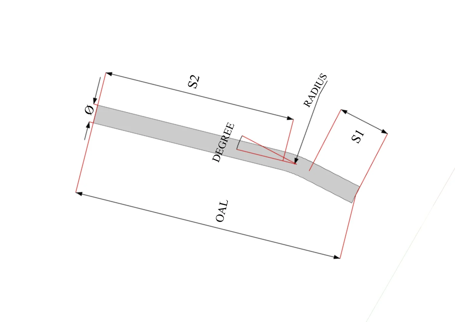 BENT SEAT TUBES — BICYCLE FABRICATION SUPPLY