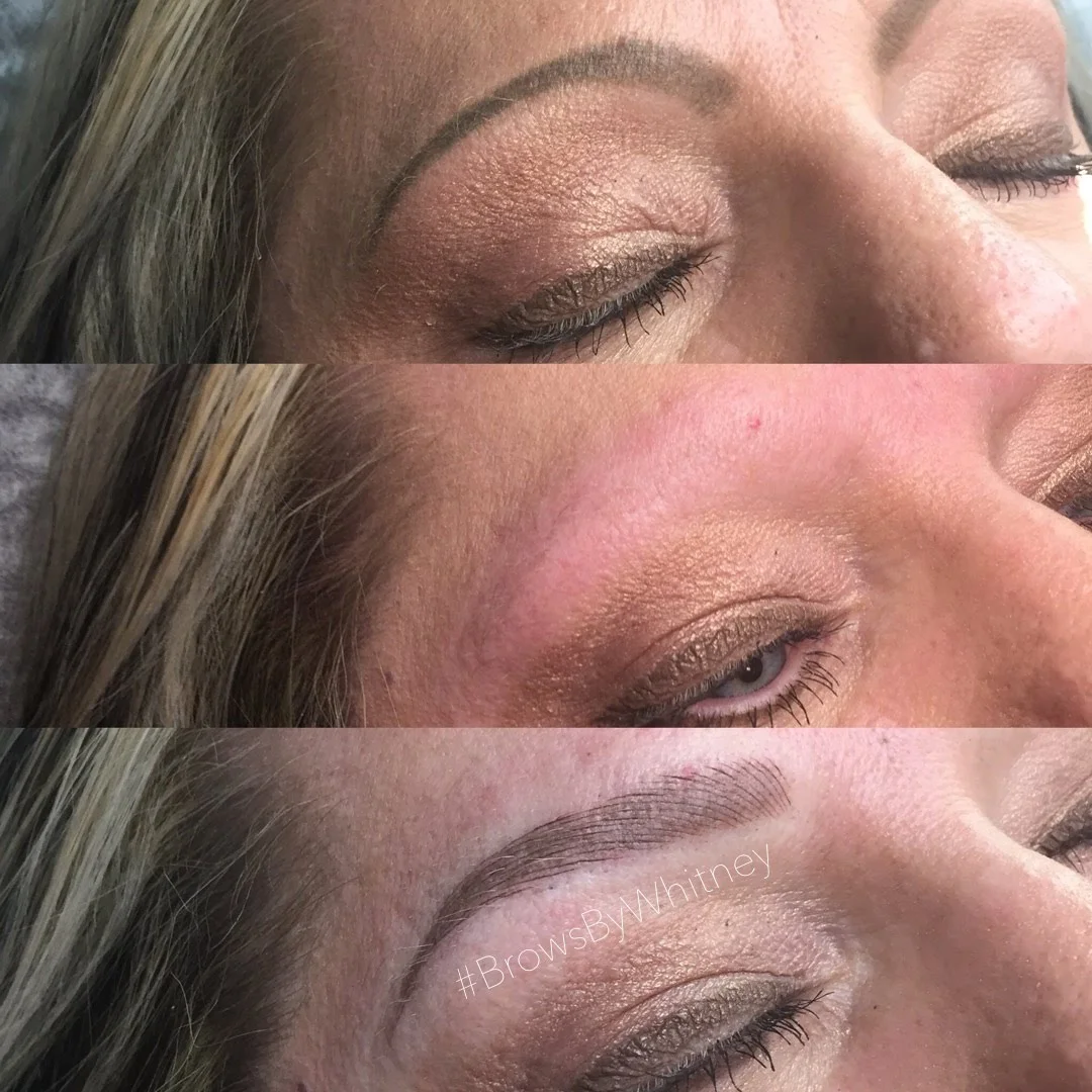 Microblading Before and After Pictures | Brows by Whitney