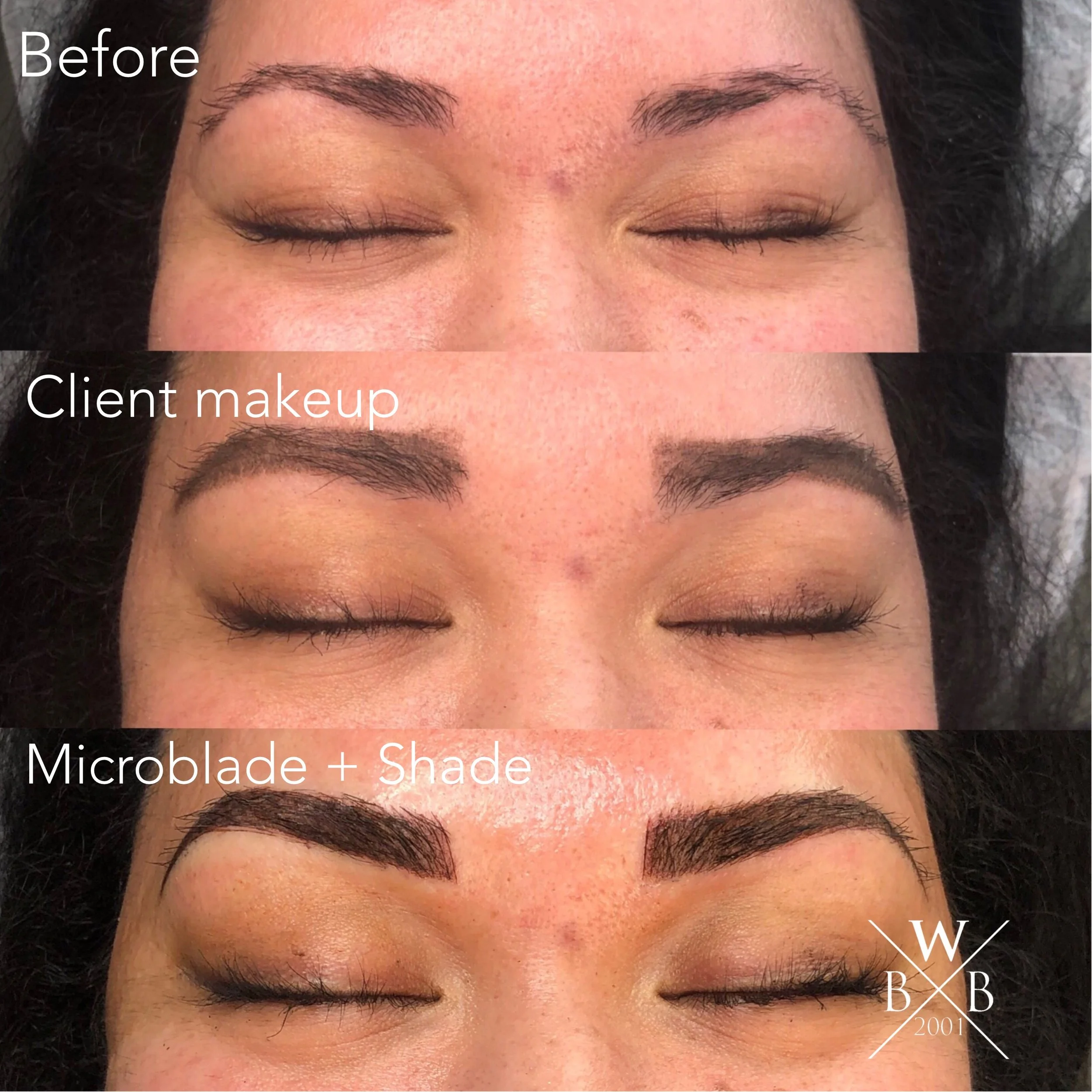 Microblading Before and After Pictures | Brows by Whitney