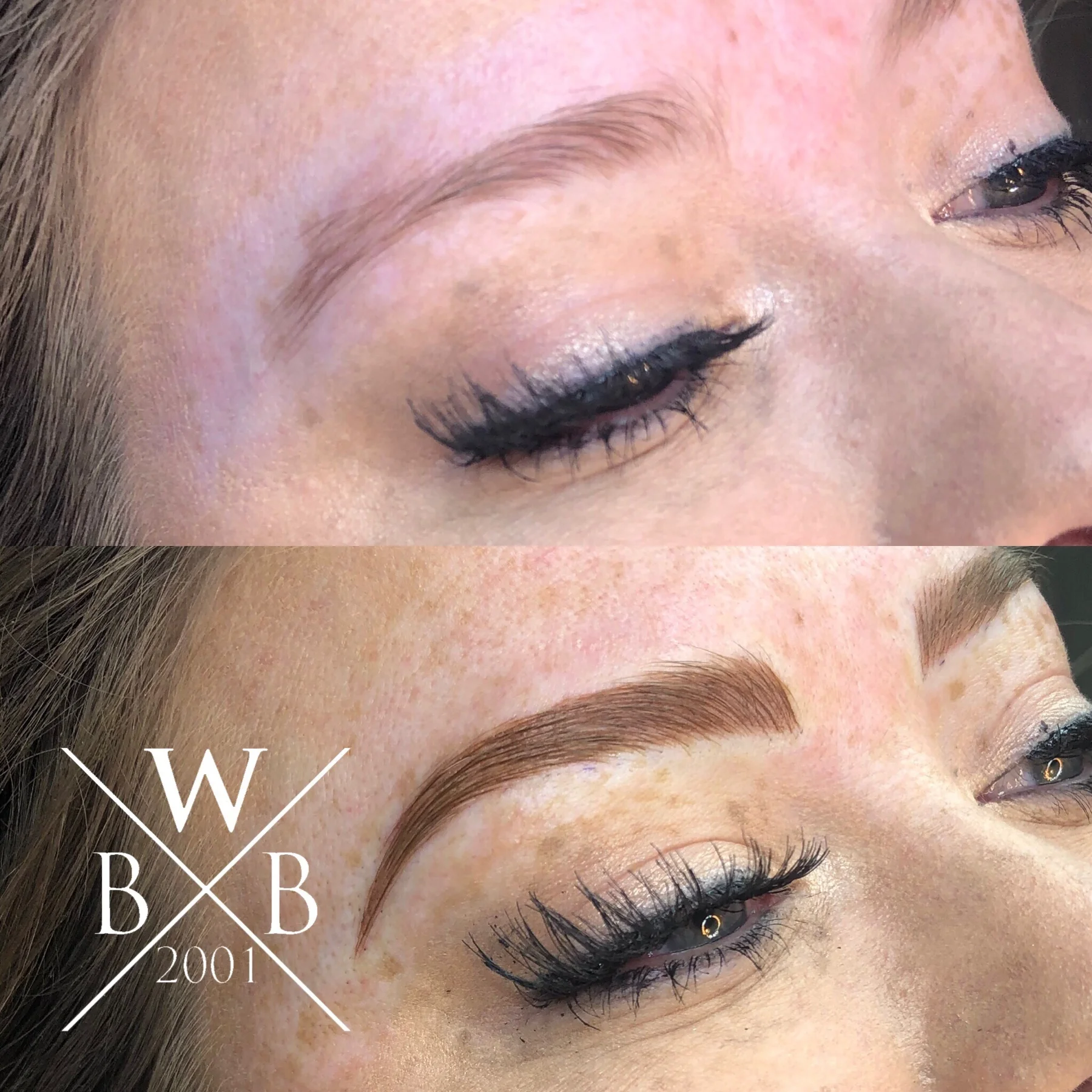 Microblading Before and After Pictures | Brows by Whitney
