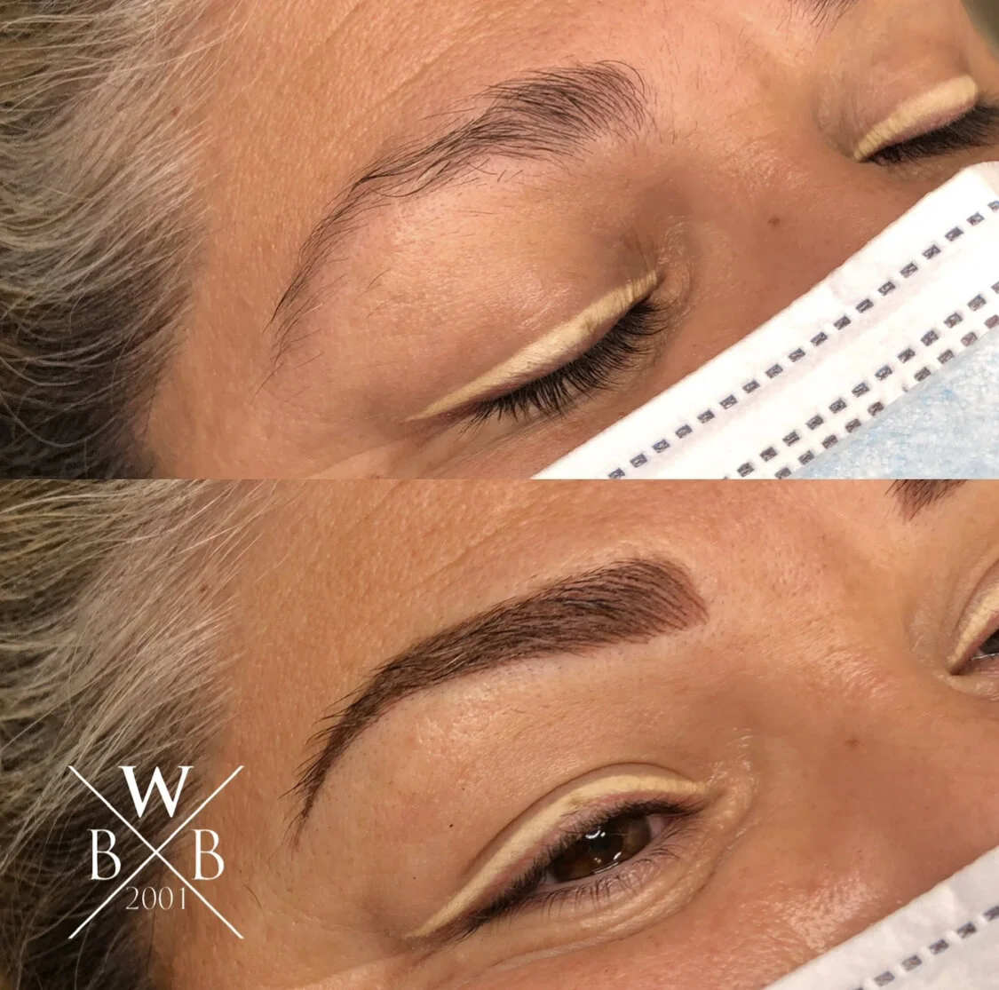 Microblading Before and After Pictures | Brows by Whitney