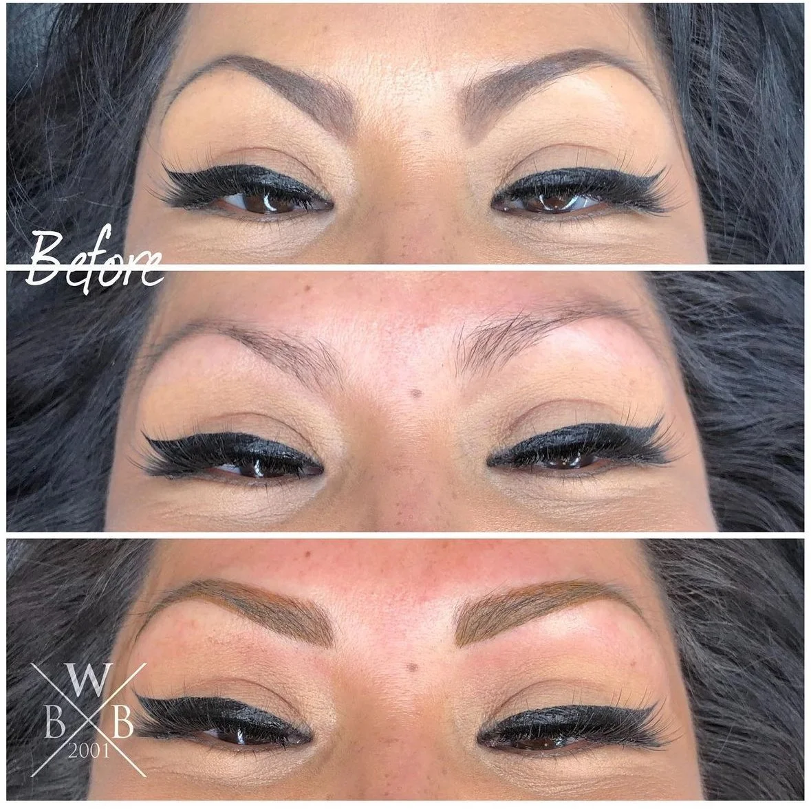 Microblading Before and After Pictures | Brows by Whitney