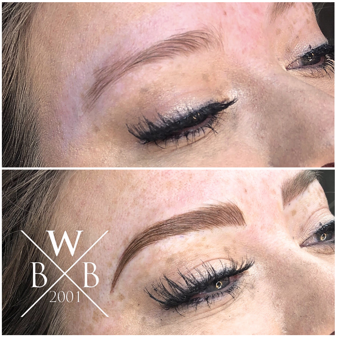Microblading Before and After Pictures | Brows by Whitney