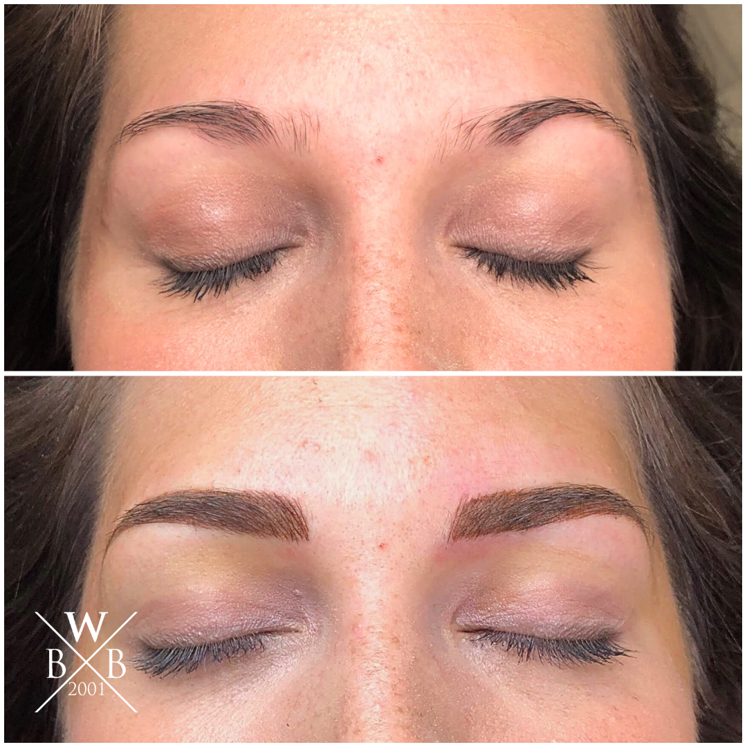 Microblading Before and After Pictures | Brows by Whitney