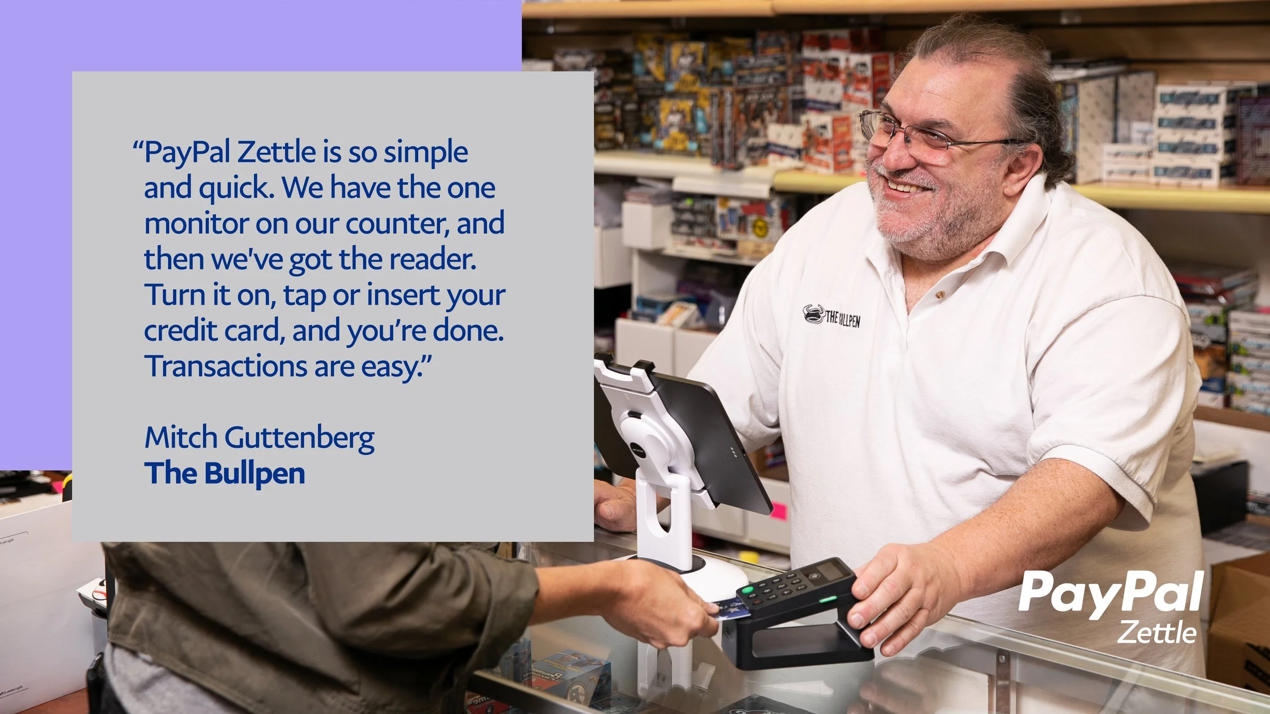 PayPal Zettle Launch Social Cards — Patrick Corcoran