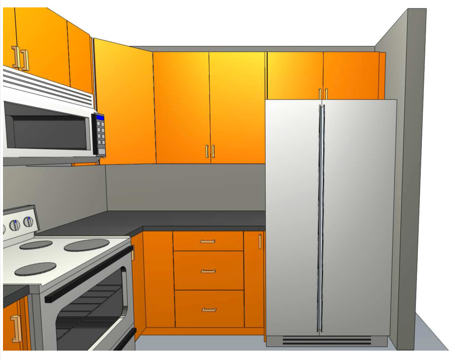 8 x 8 kitchen design - Modern Family Kitchens