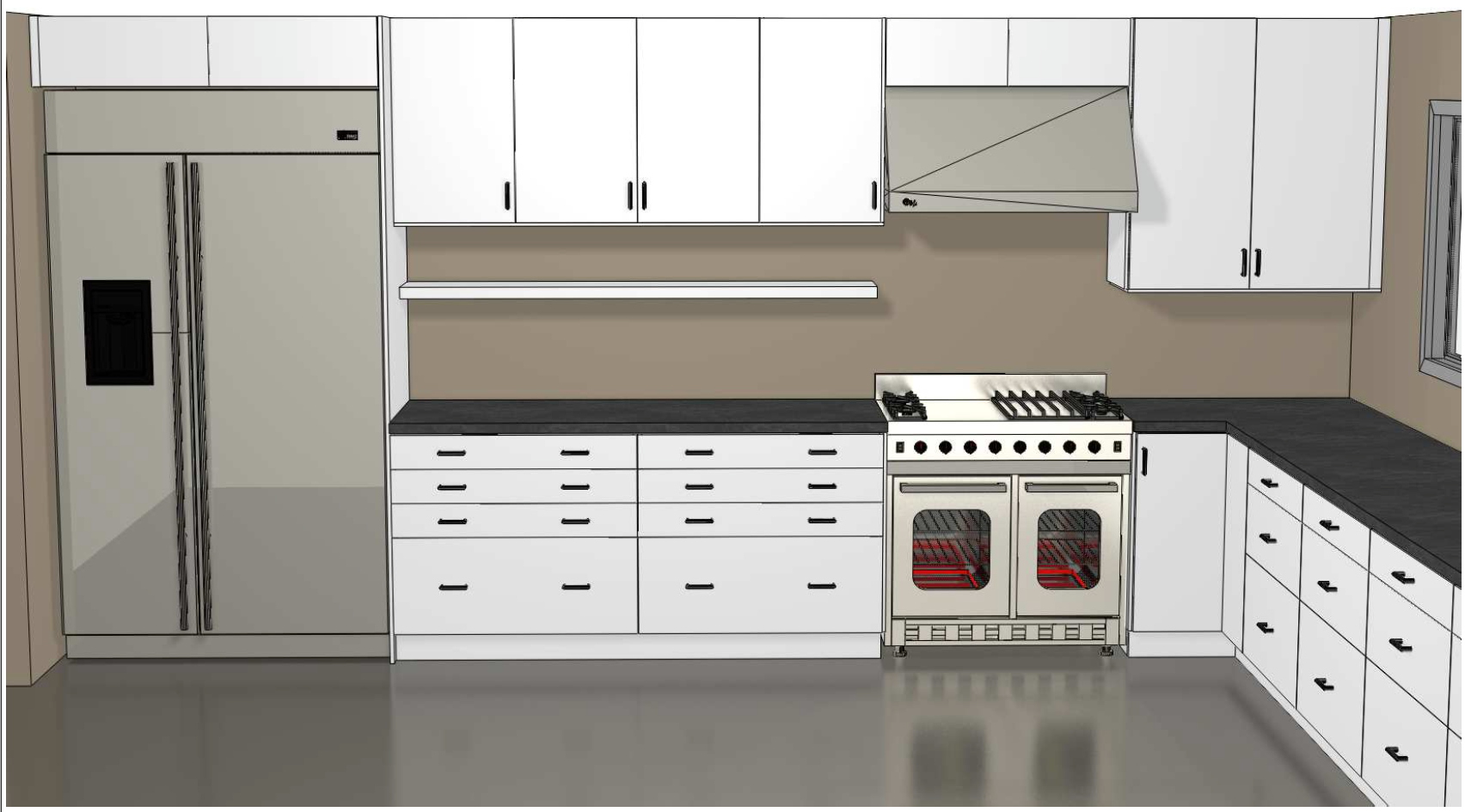 16 x 14 kitchen - Modern Family Kitchens