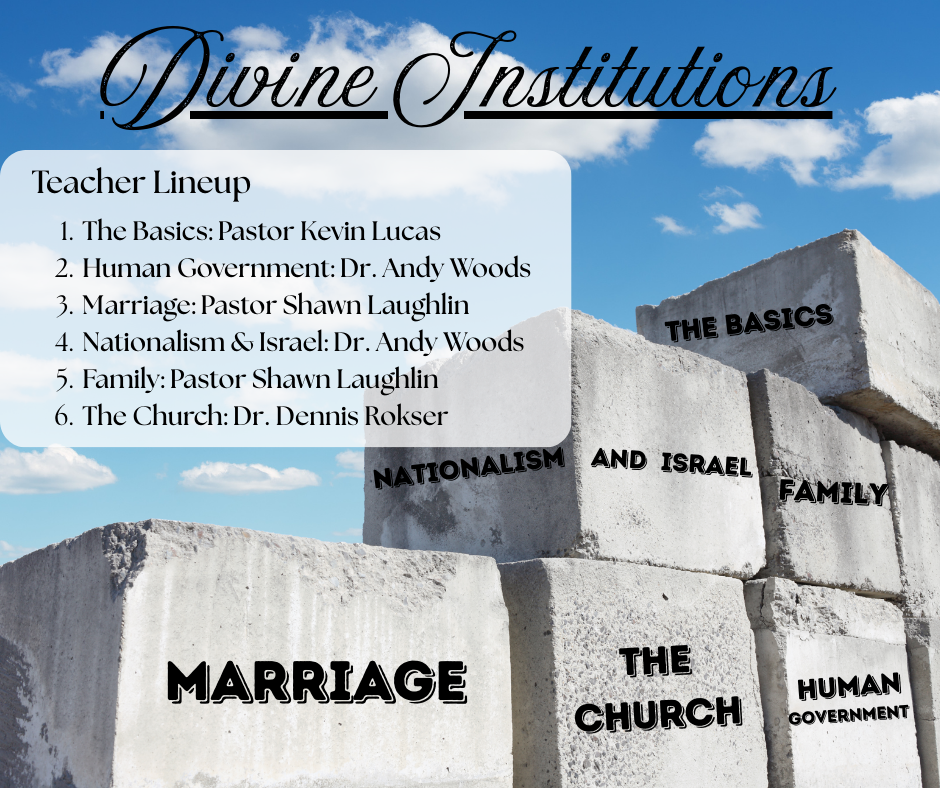 Divine Institutions — Grace Global Radio