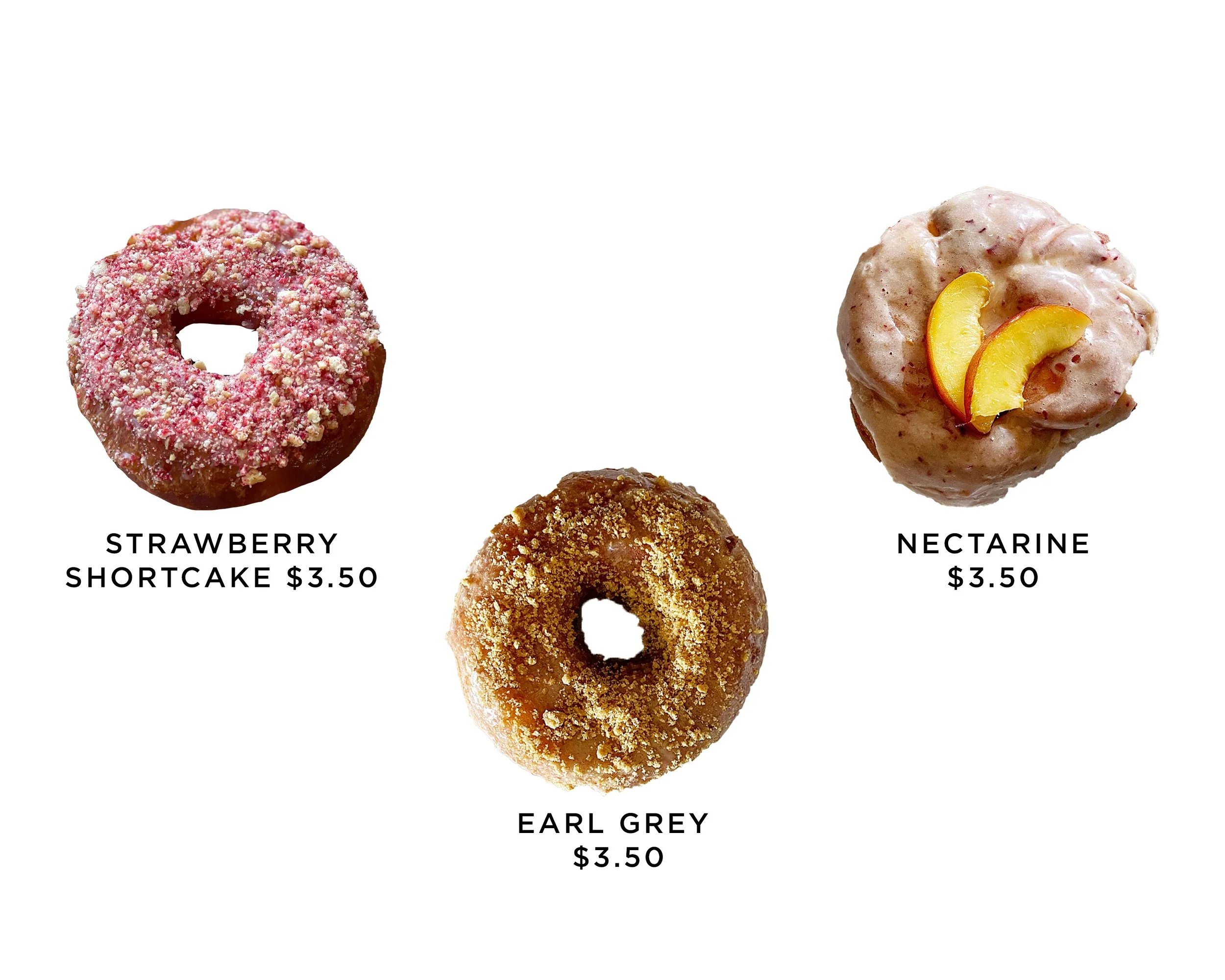 Menu — Raised Doughnuts