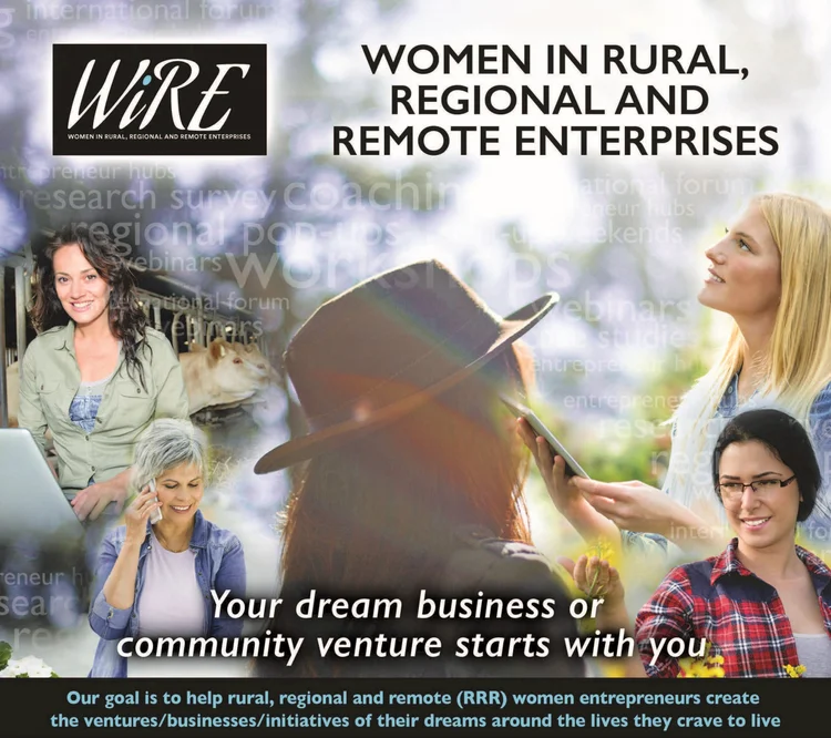 The WiRE Program - Women in Rural, Regional and Remote Enterprises