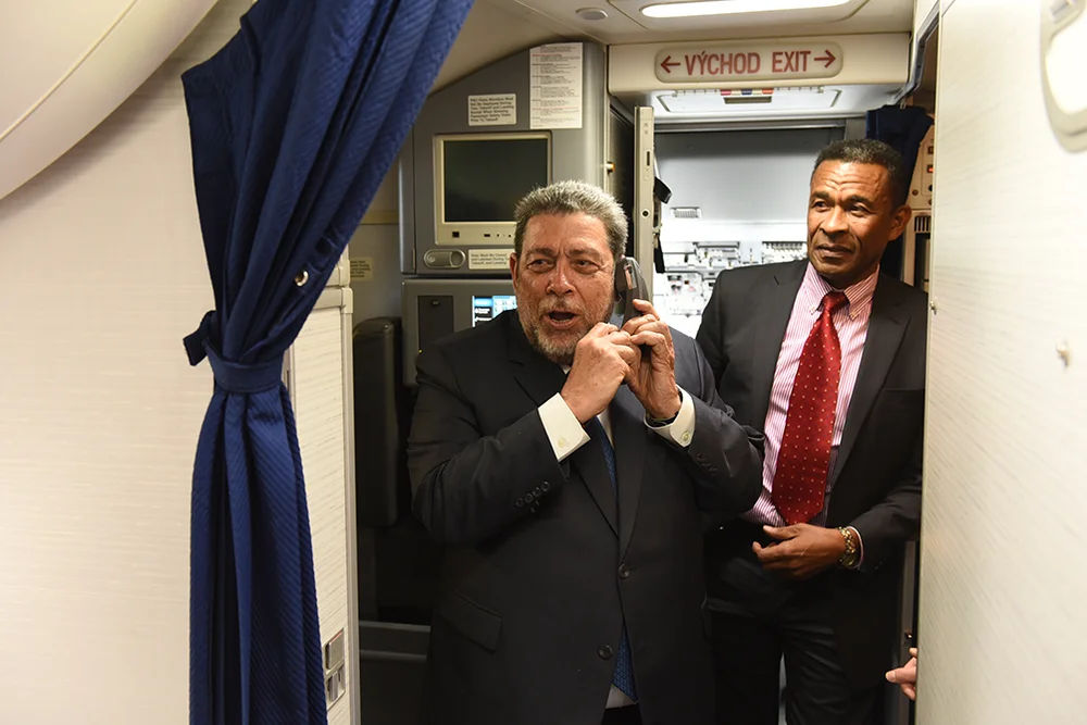 Argyle Airport opens in St. Vincent — Ron Fanfair