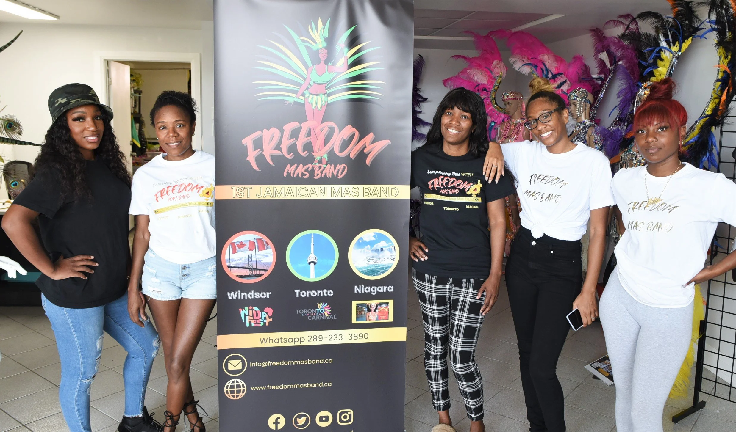 Freedom Mas' is the first all-woman band in Toronto Caribbean Carnival ...